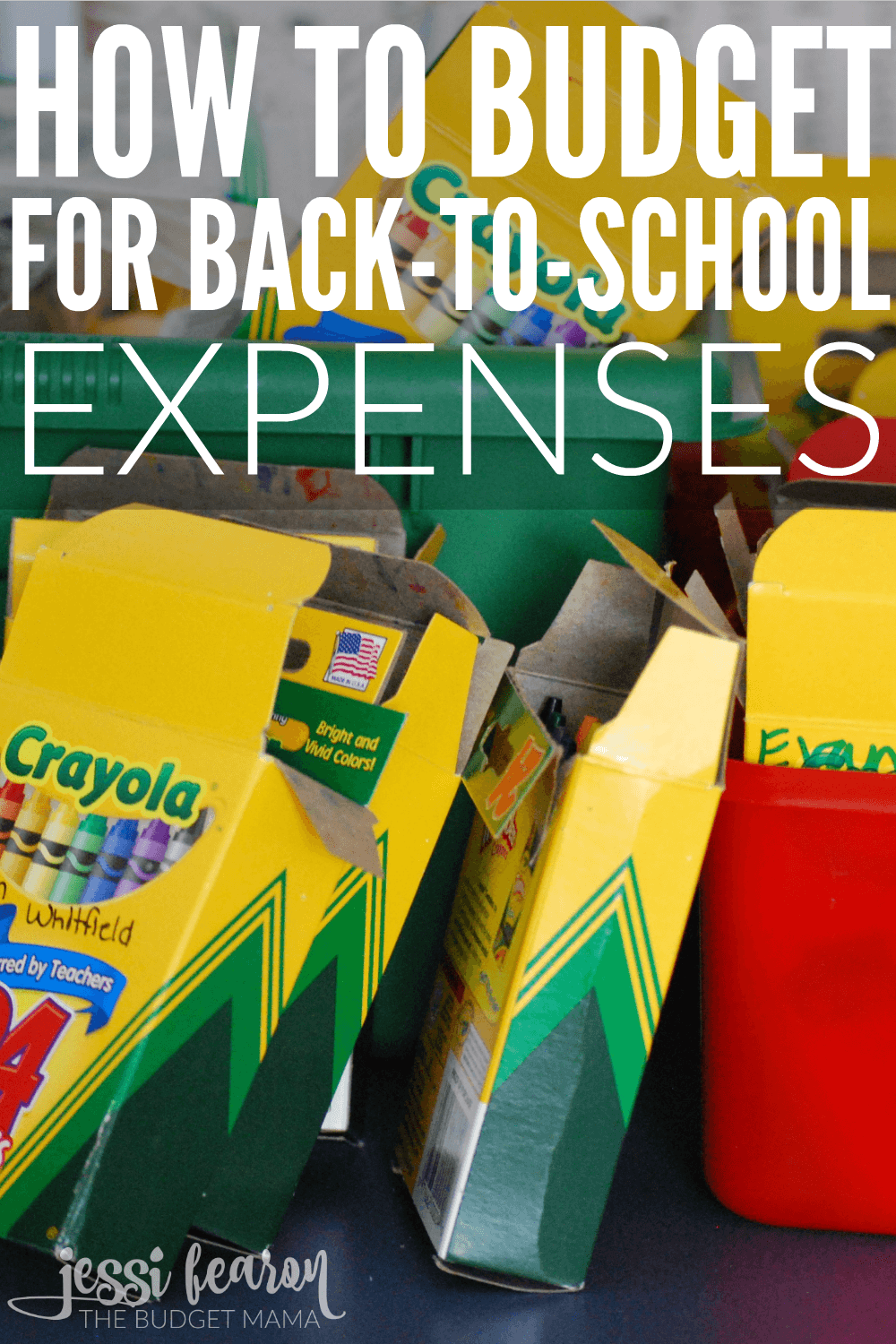 How to budget for back-to-school expenses - Jessi Fearon
