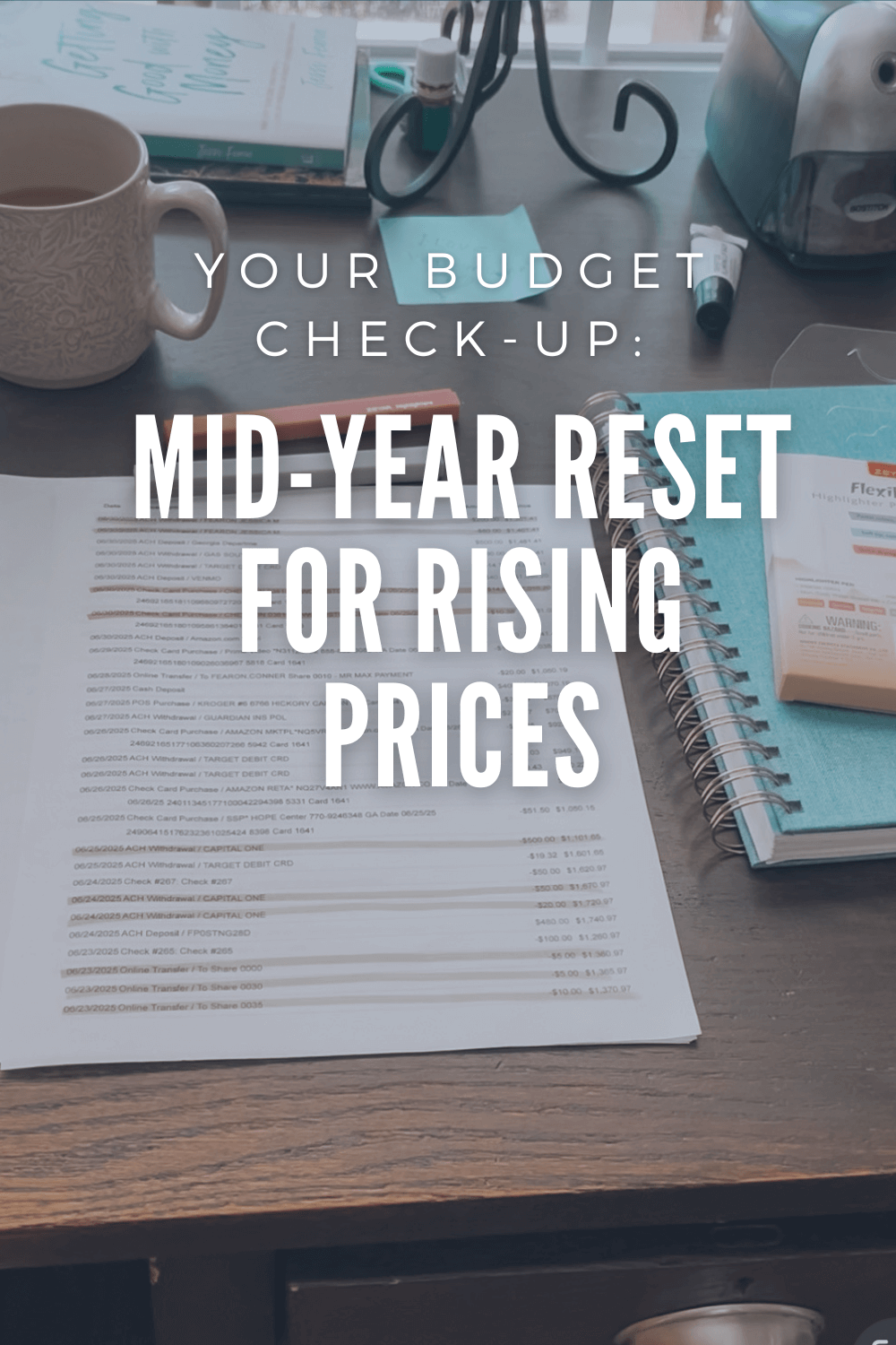 Your Budget Check-Up Mid-Year Reset for Rising Prices - Jessi Fearon